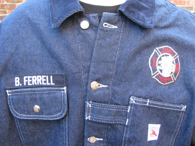 Denim Work Jacket,FDNY,Indianapolis,Chicago,Boston Fire Department