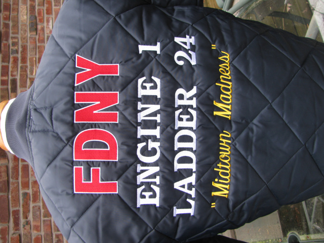 Denim Work Jacket,FDNY,Indianapolis,Chicago,Boston Fire Department