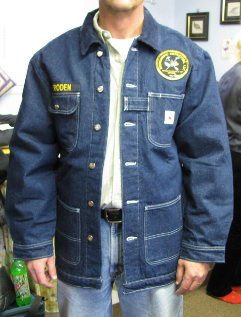 Denim Work Jacket,FDNY,Indianapolis,Chicago,Boston Fire Department