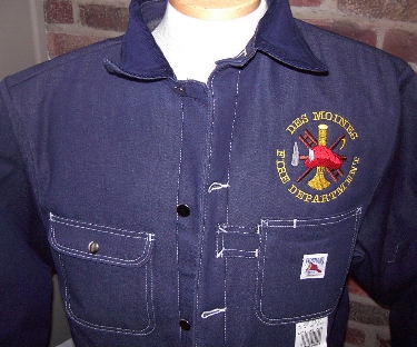 Denim Work Jacket,FDNY,Indianapolis,Chicago,Boston Fire Department