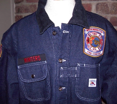 Denim Work Jacket,FDNY,Indianapolis,Chicago,Boston Fire Department