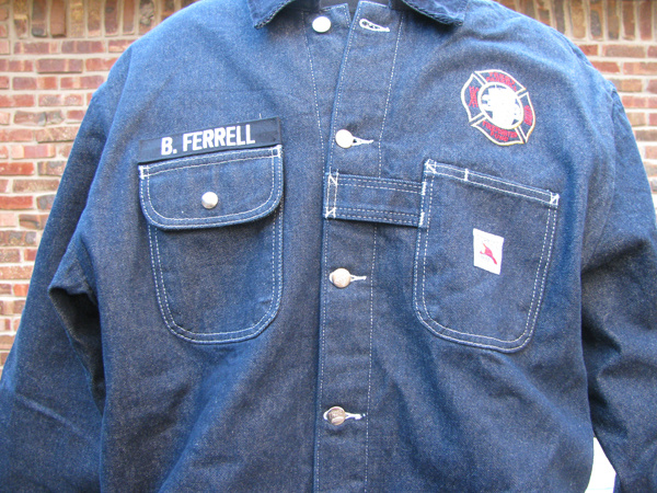 Denim Work Jacket,FDNY,Indianapolis,Chicago,Boston Fire Department