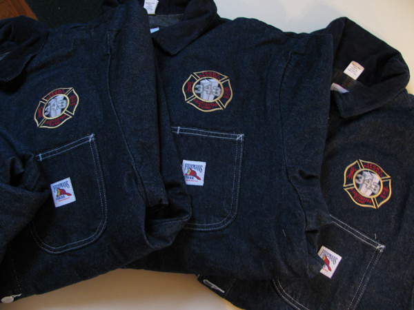 Denim Work Jacket,FDNY,Indianapolis,Chicago,Boston Fire Department