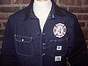 Denim Work Jacket,FDNY,Indianapolis,Chicago,Boston Fire Department